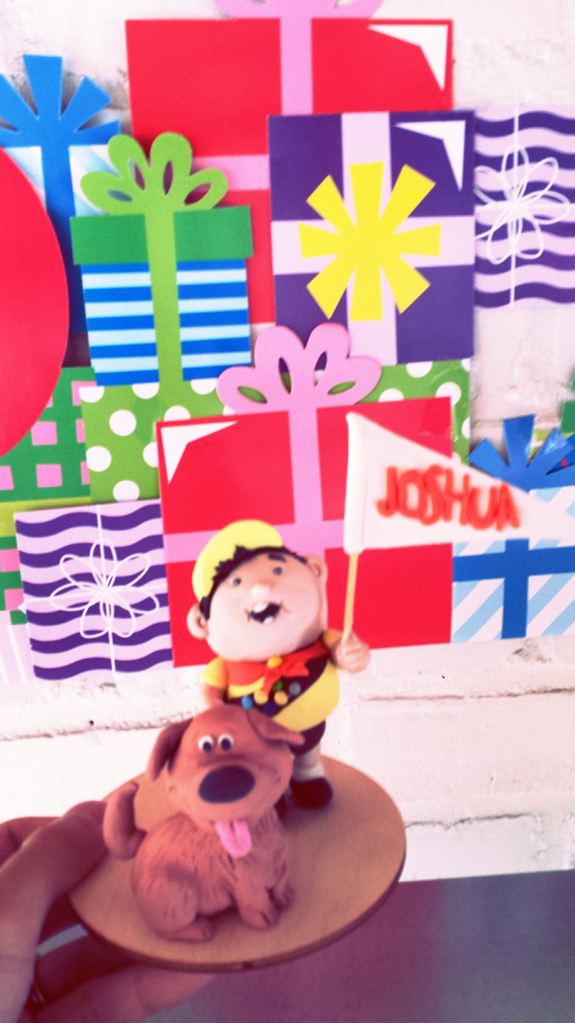 Custom Handmade up Movie Character Birthday Cake Topper - Etsy