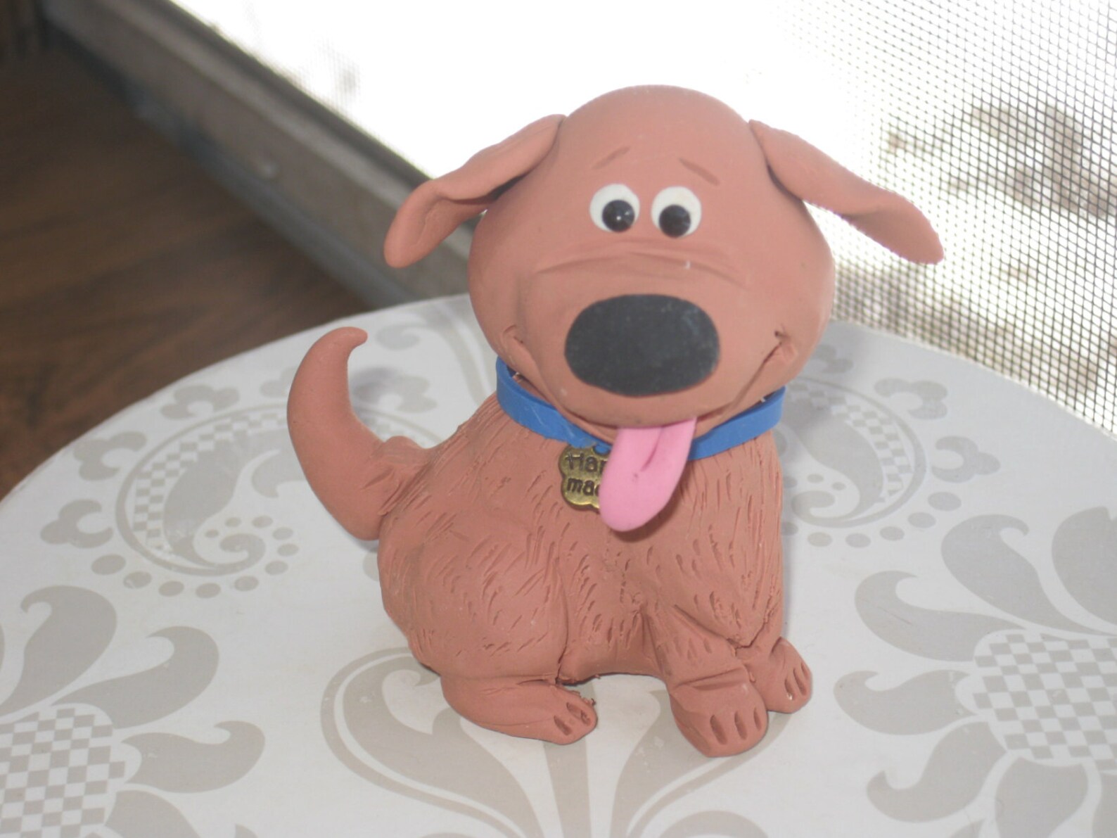 Dog From up the Movie Polymer Clay Cake Topper - Etsy