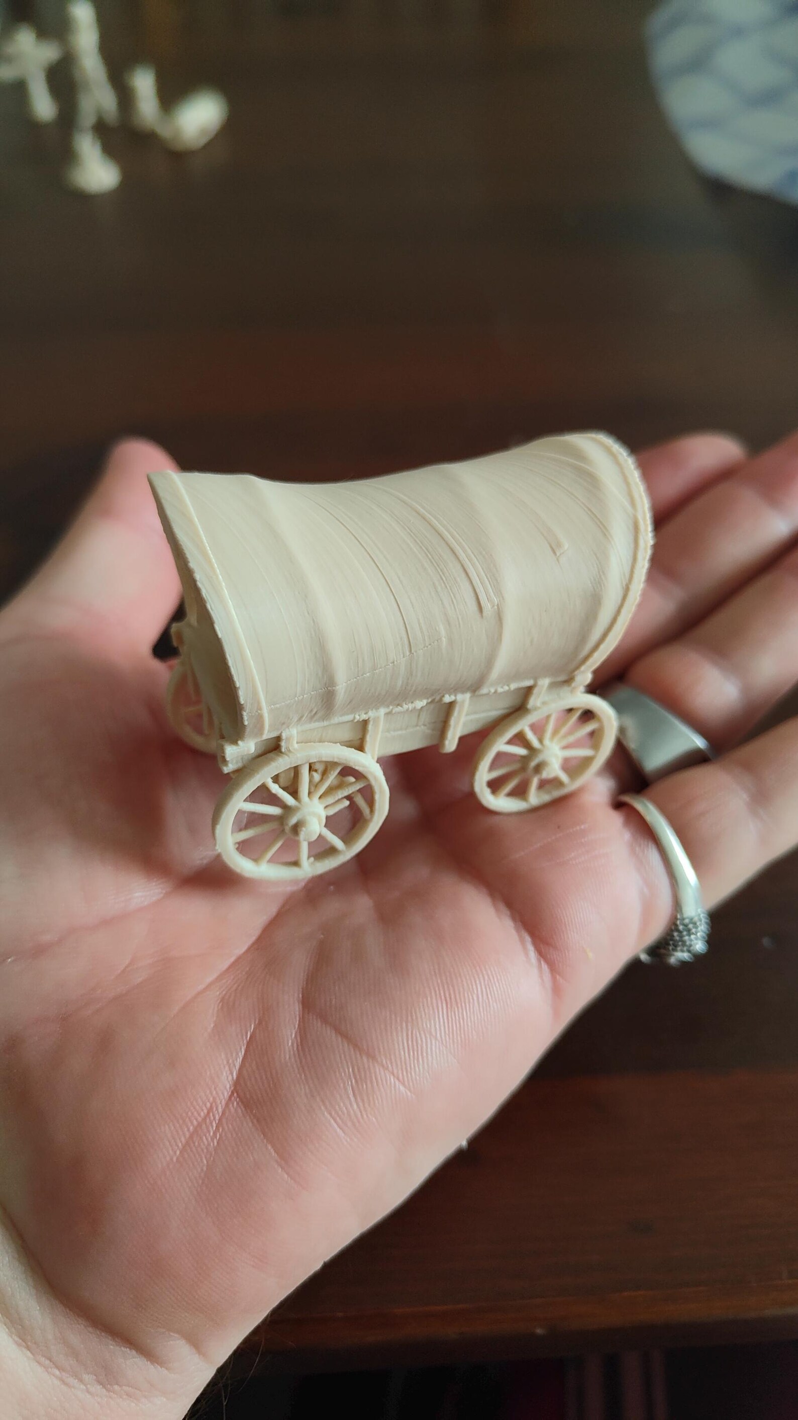 Horse Cart Miniature Model / D&D / 3d Paint Ready Print / Wild West ...