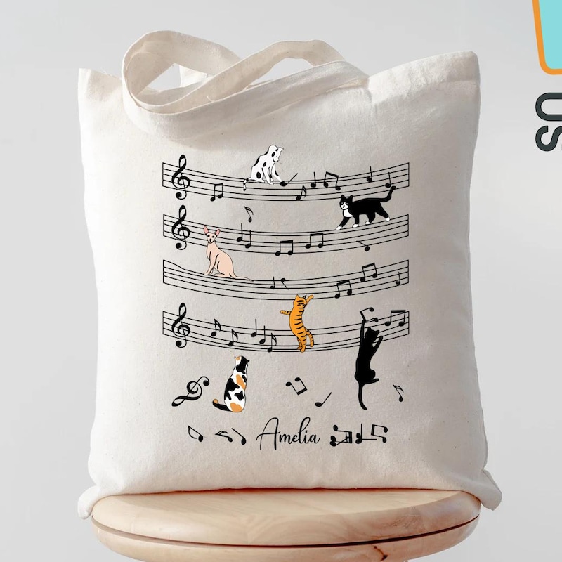 Tuxedo Cat Bags - Etsy