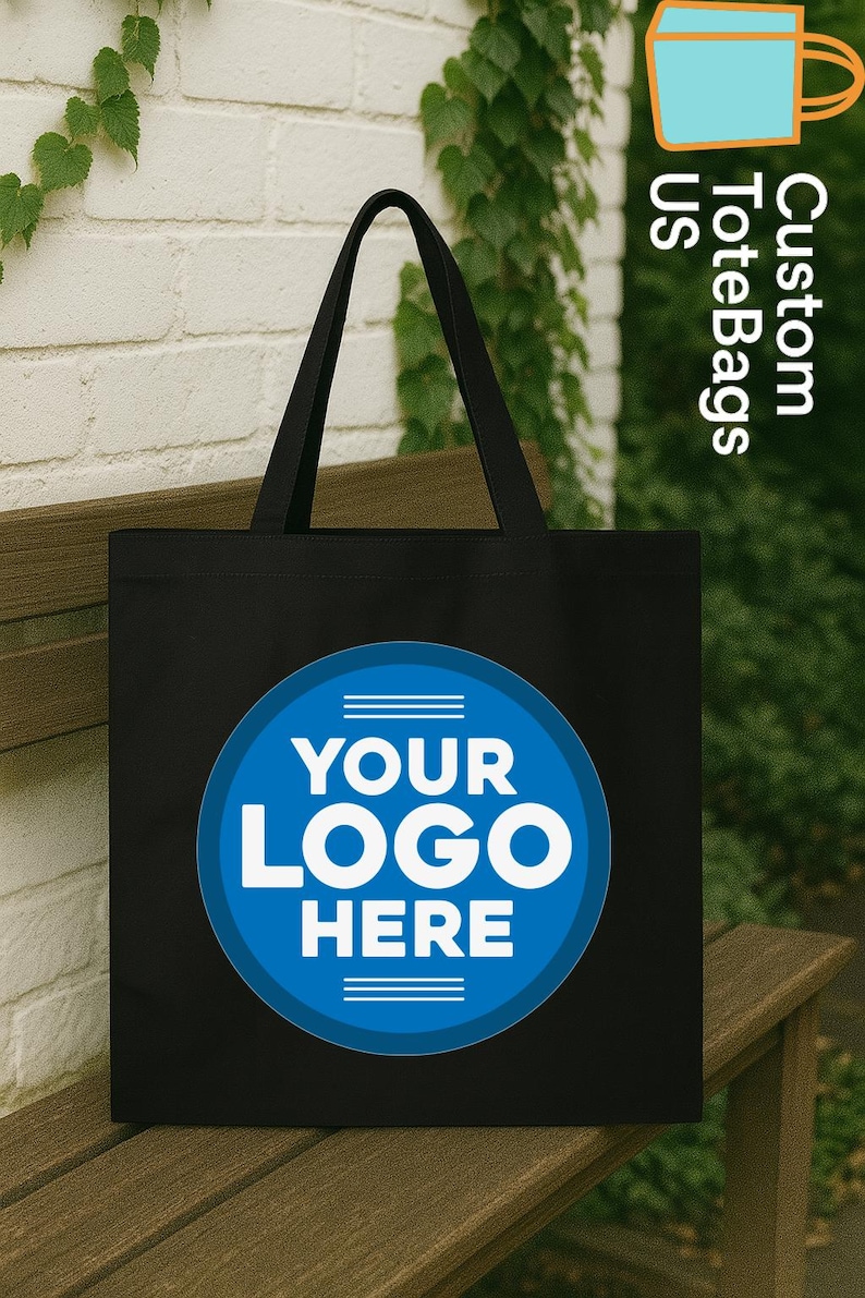 Personalized Logo Tote Bags, Bulk Custom Tote Bags, Custom Printed Tote ...
