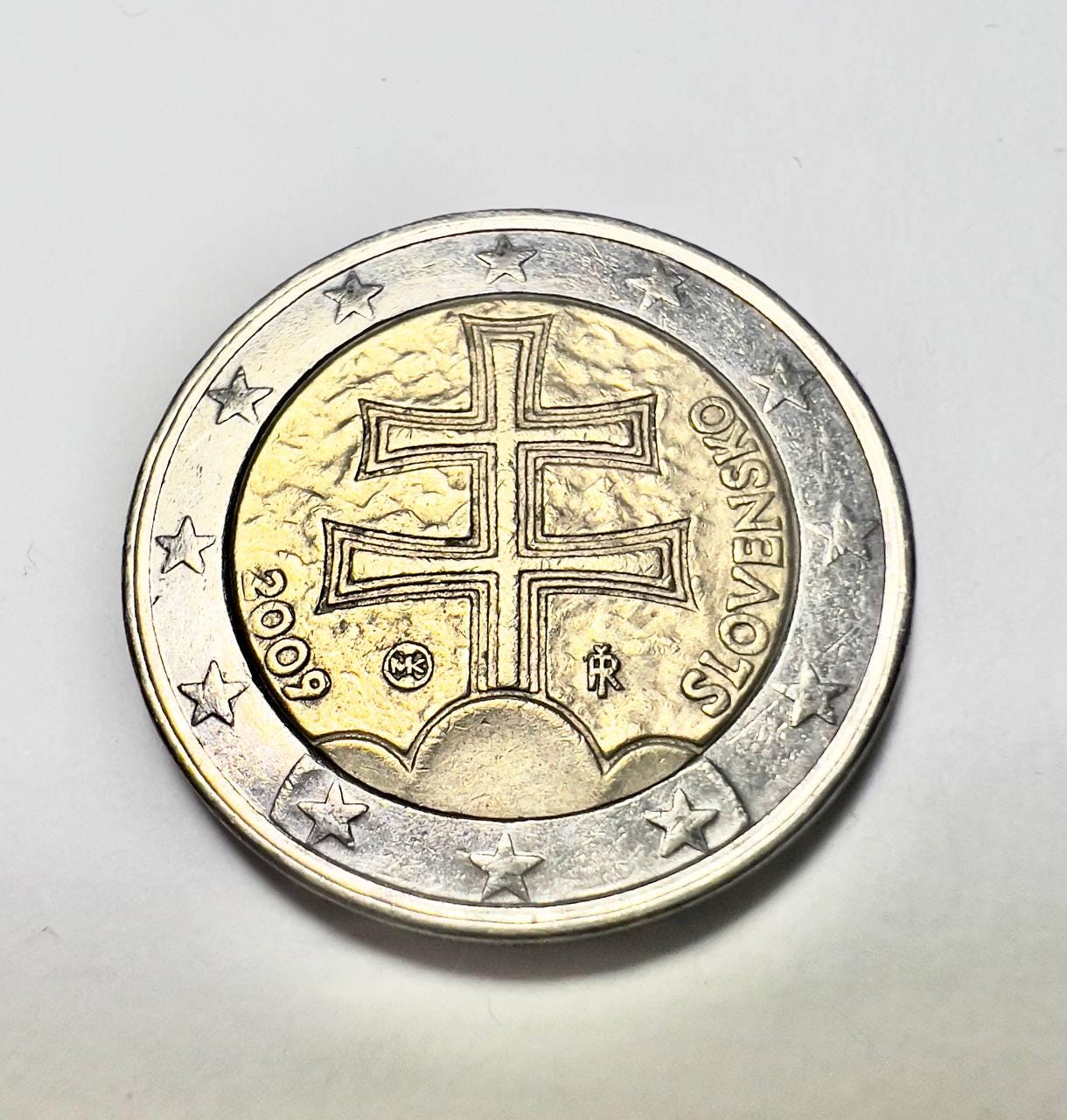 Rare Coin, 1 Euro Coin 2009, 2009 Slovensko, Slovenia 2009 Euro Coin ...