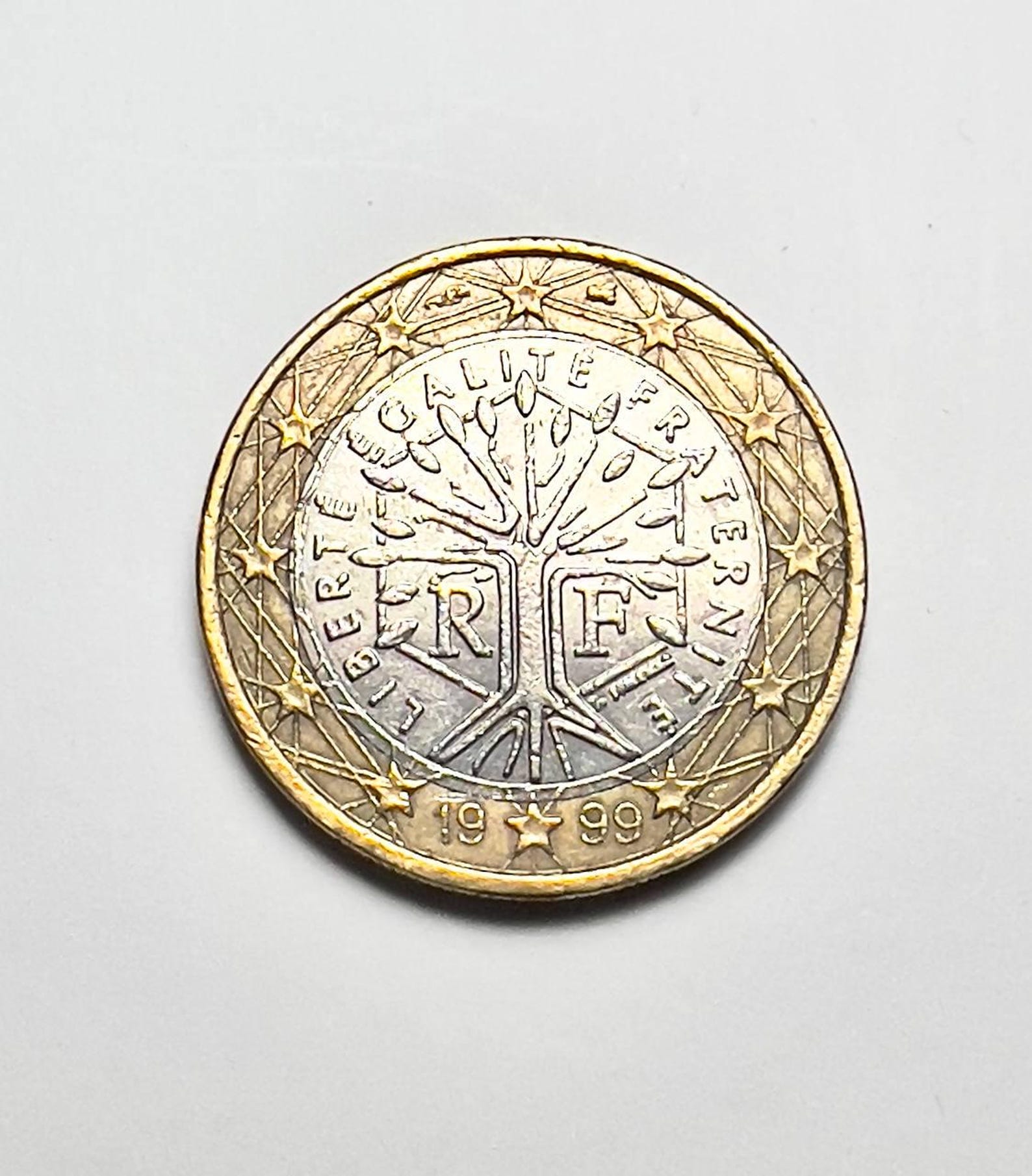 Rare! France 1 Euro 1999. Tree of Life - Etsy