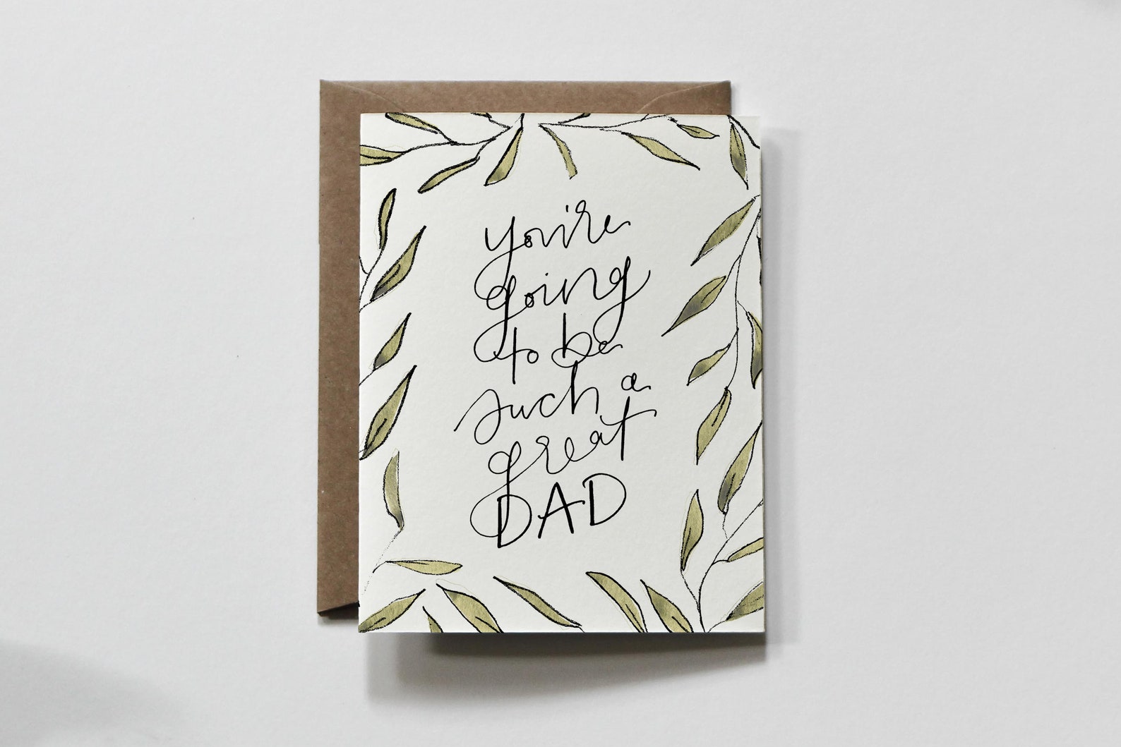 GREAT DAD | Baby Greeting Card, You're Going to Be Such a Great Dad ...