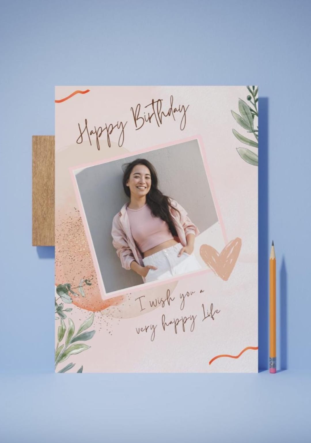Birthday Card Template | Editable Printable Digital File | Instant ...