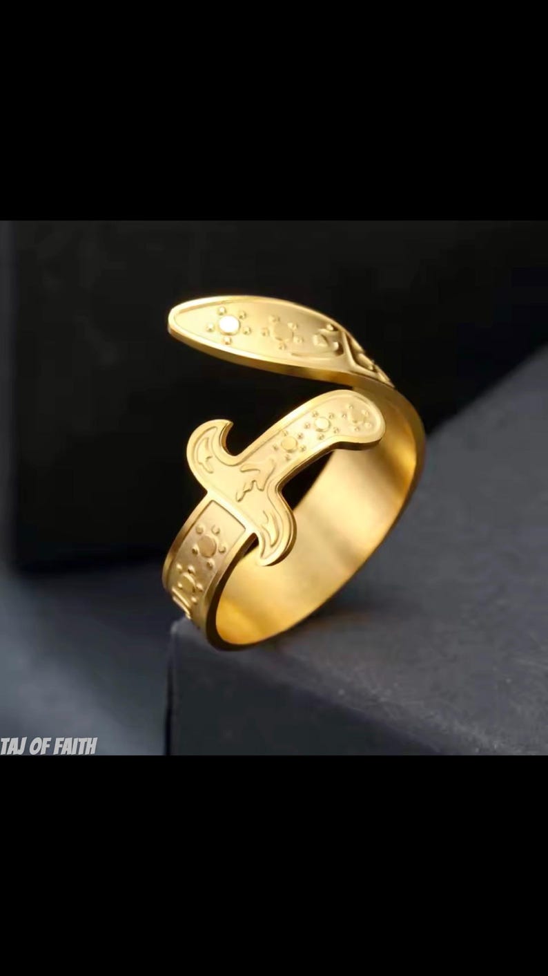Imam Ali Zulfiqar Sword Ring - Etsy