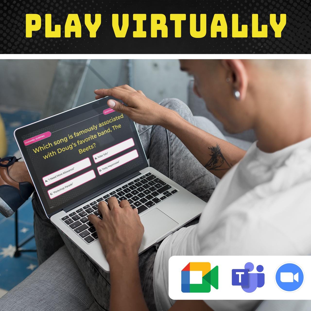 90s Trivia Party Game (digital Download) | Quiz Night for Millennials ...