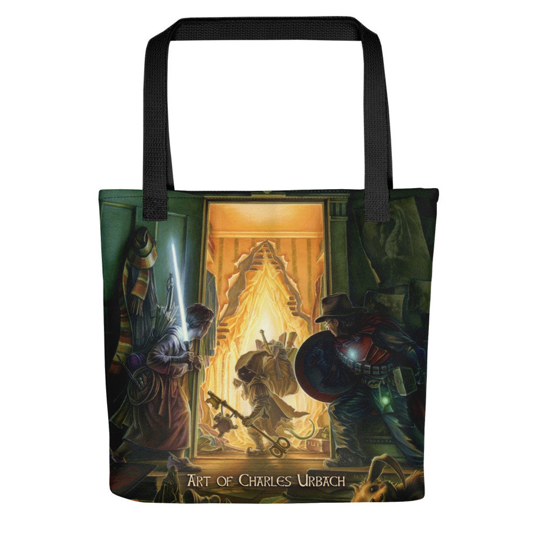 Tote Bag 15"x15" Sci-fi Fan Game YA Comic Book Movie Magic Toy Geek Pop ...