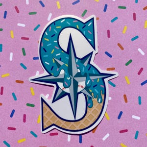 Seattle Mariners Sticker Decal - Etsy