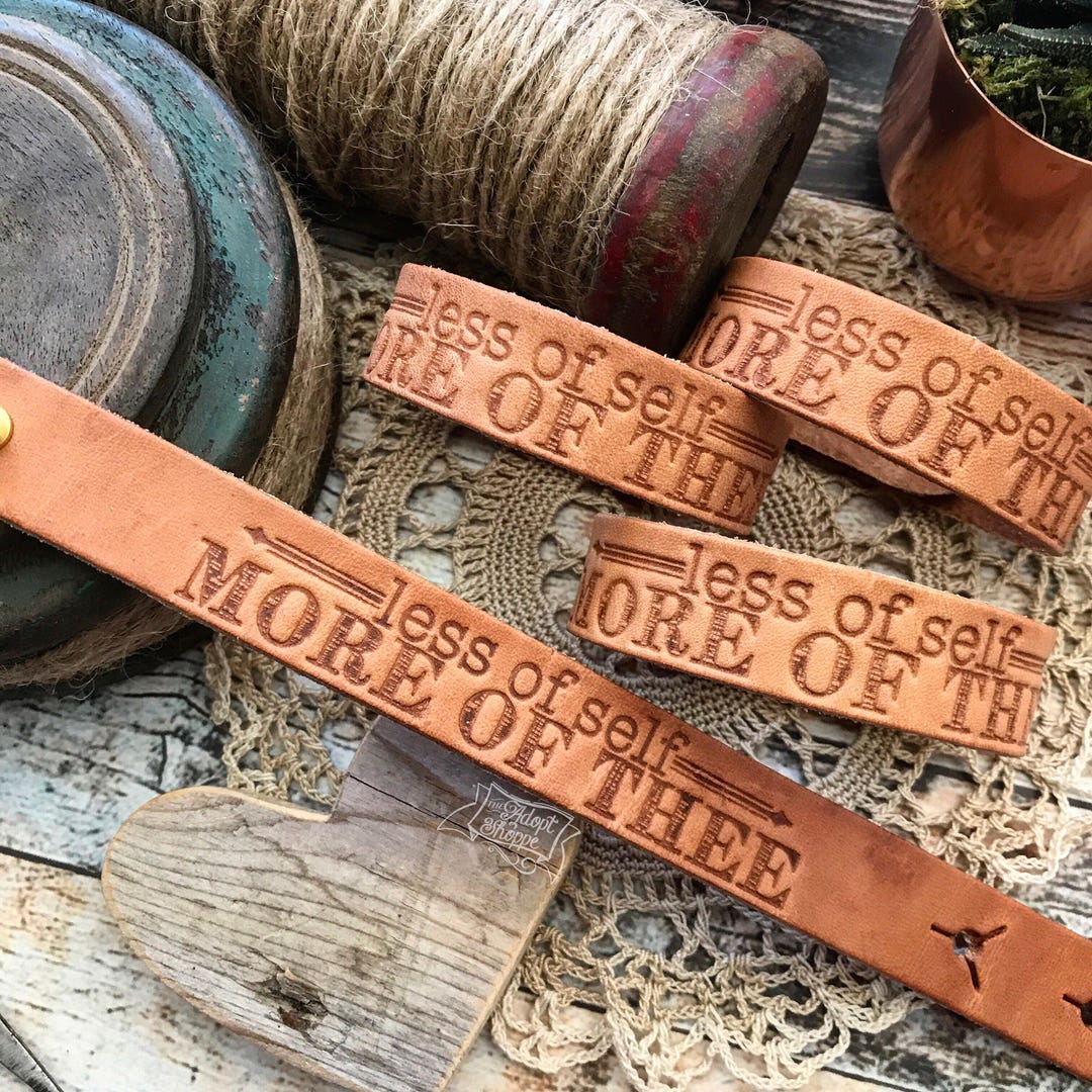 Less of Self - More of Thee (camel/natural) - Etsy