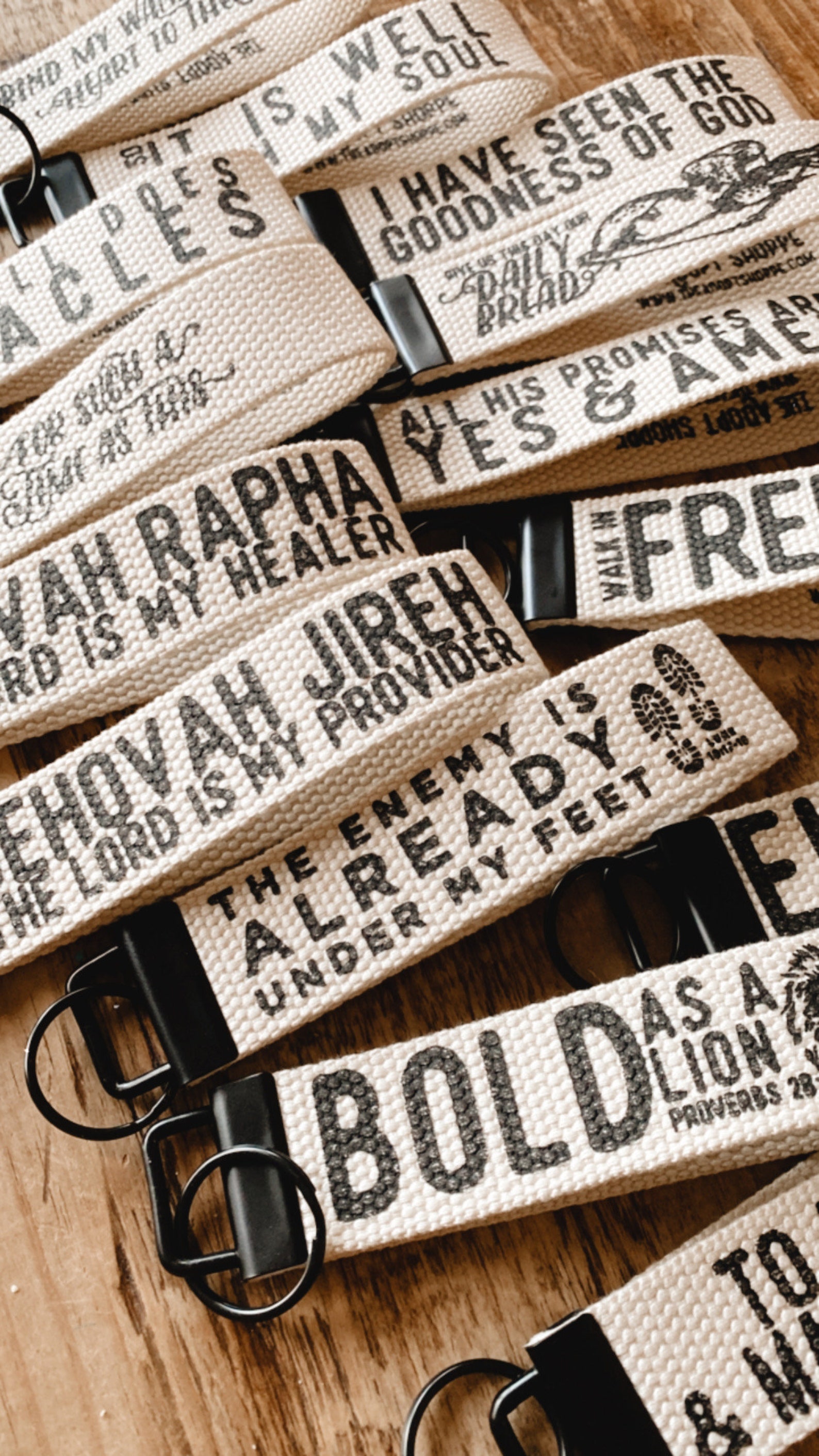 Jehovah Jireh - the Lord is My Provider Canvas Keychain Wristlet - Etsy