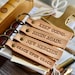 Choose Your Word/phrase Leather Keyring (camel/natural) - Etsy