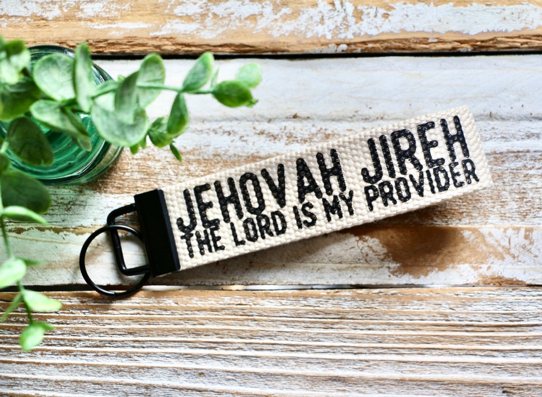 Jehovah Jireh - the Lord is My Provider Canvas Keychain Wristlet - Etsy