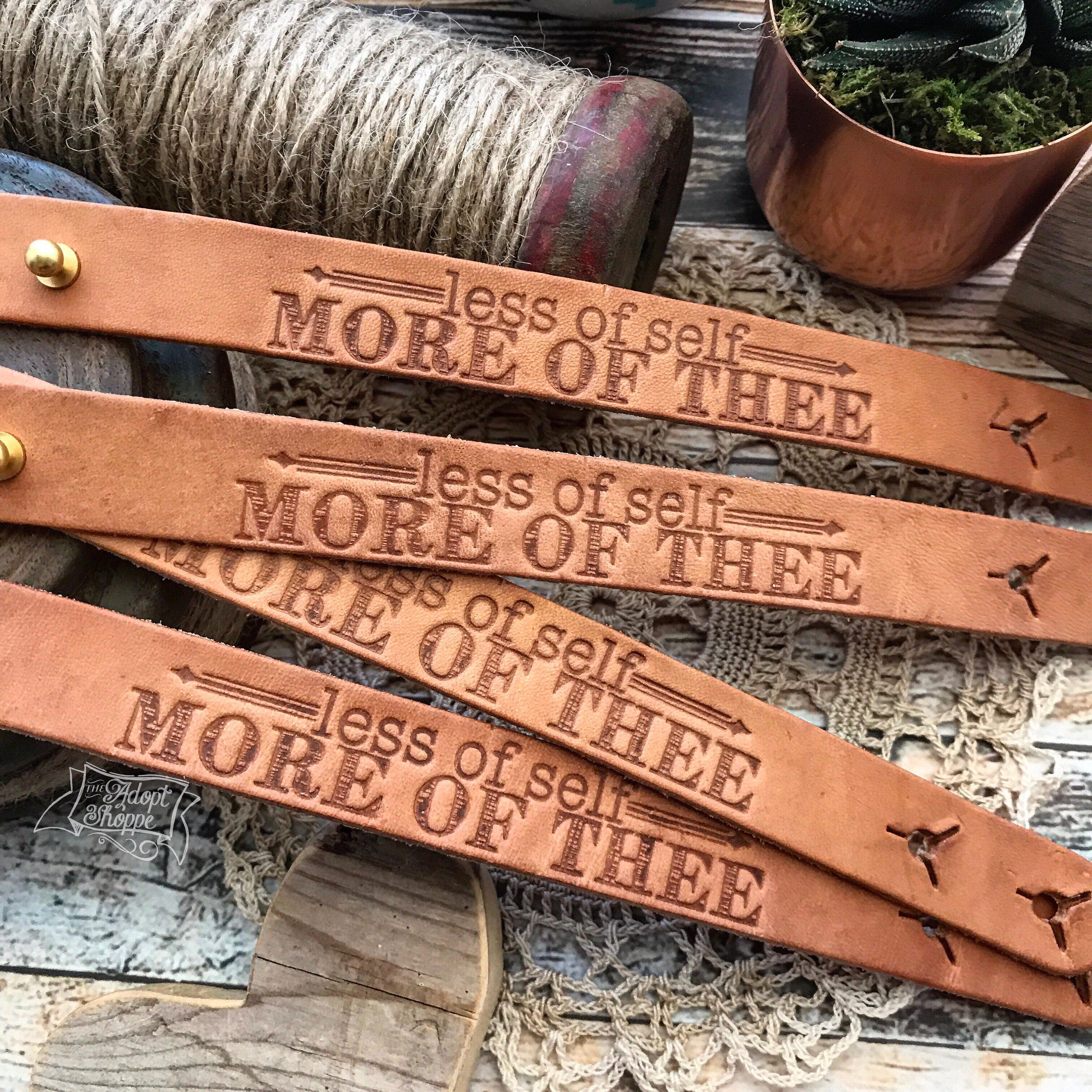Less of Self - More of Thee (camel/natural) - Etsy