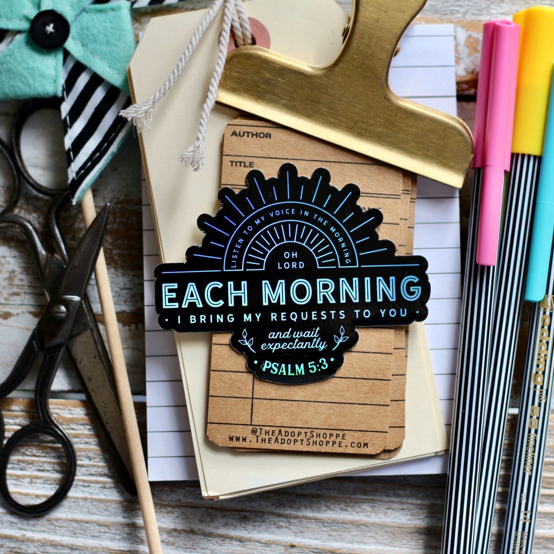 Each Morning I Bring My Requests to You & Wait Expectantly (psalm 5:3 ...