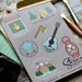 Camping Waterproof Vinyl Sticker Decal Sheet - Etsy