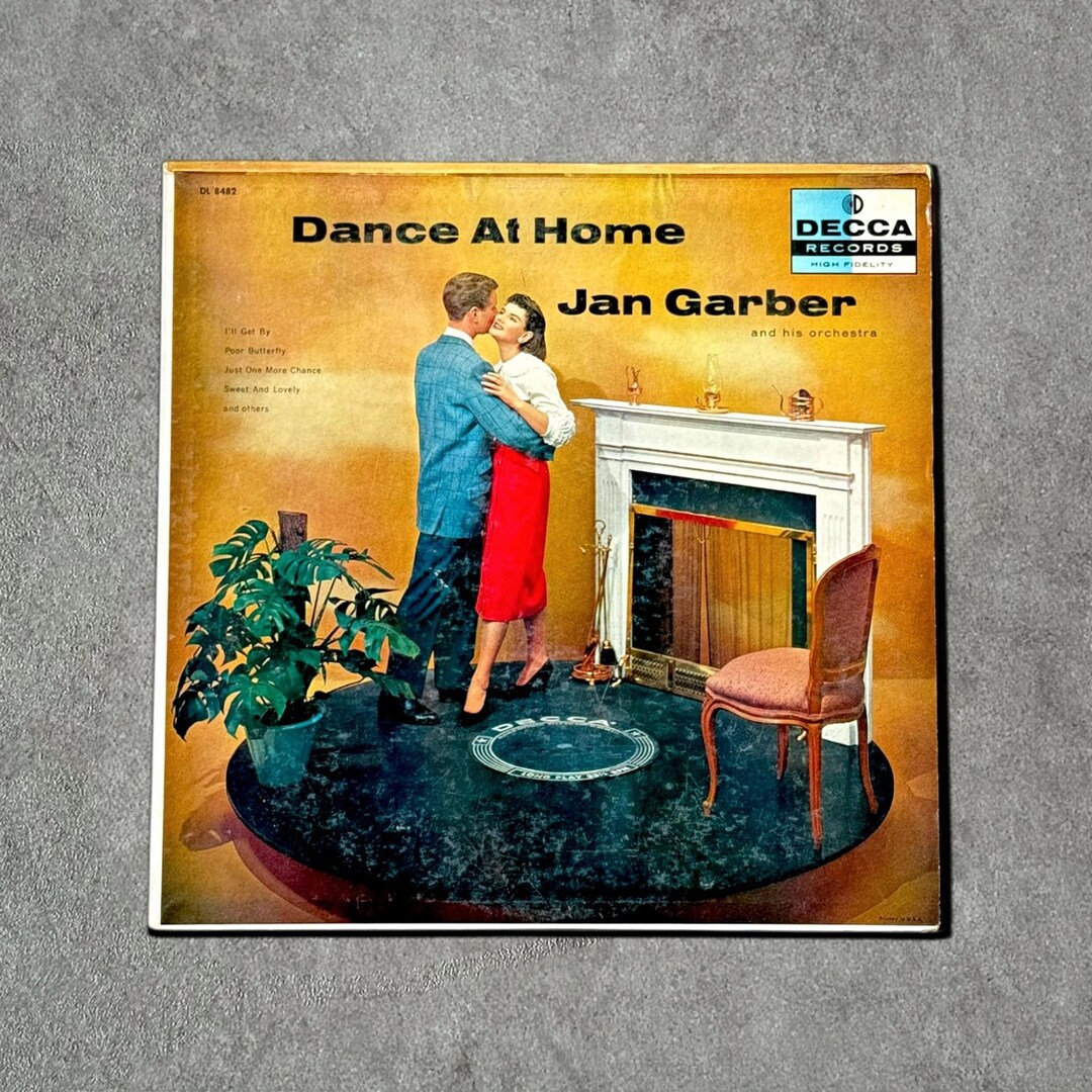 Jan Garber “dance at Home” Vintage Record Vinyl | 12" Record | Vintage ...