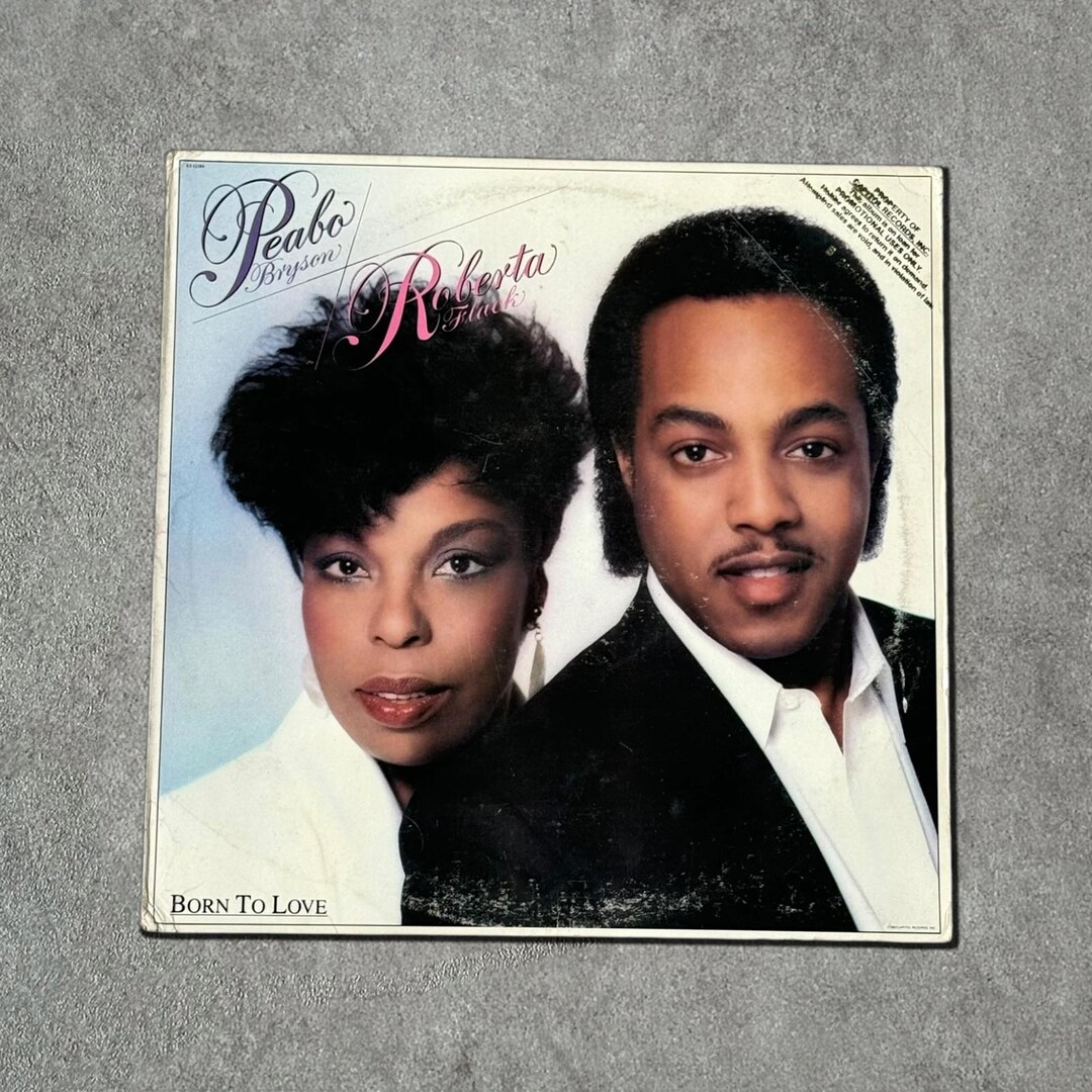 Peabo Bryson & Roberta Black “born to Love” Vintage Record Vinyl - Etsy
