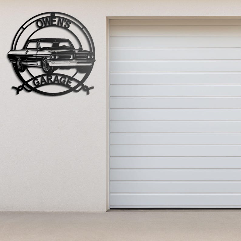 1962 Classic Car Metal Sign | Personalized Garage Wall Art - Etsy