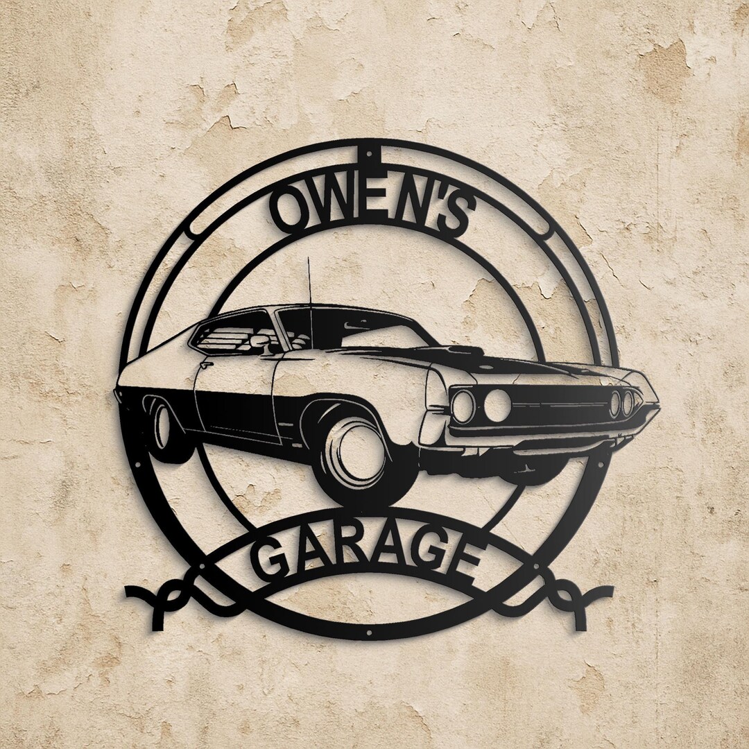 1970 Hemi Cuda Custom Metal Sign | Personalized Sign for Garage or Home ...