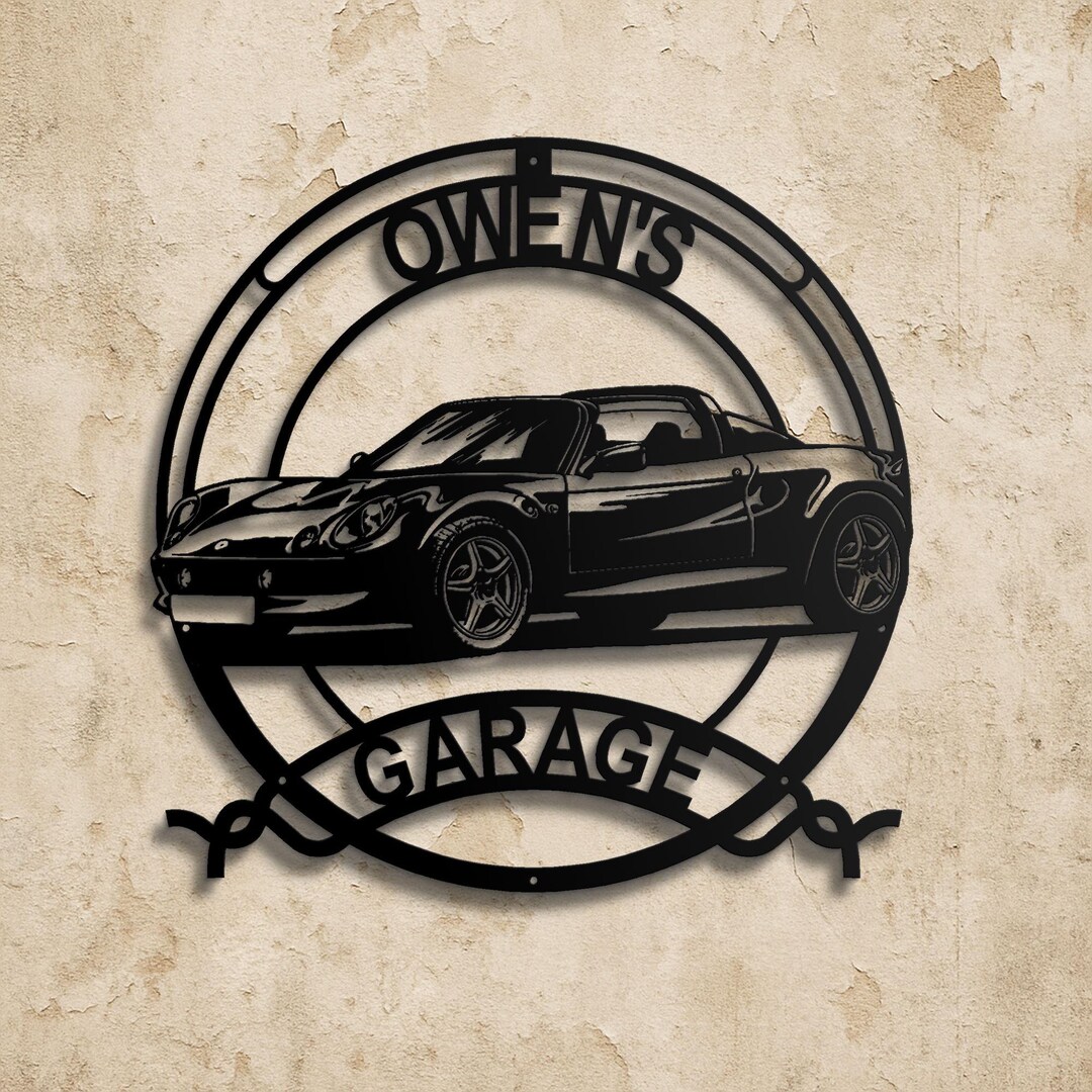 Lotus Elise S1 1998 Metal Sign | Personalized Garage Wall Art - Etsy