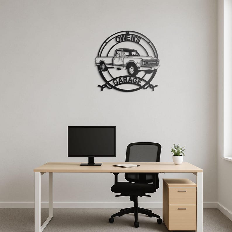 1969 Chevrolet C10 Personalized Sign | Custom Metal Wall Art for Garage ...