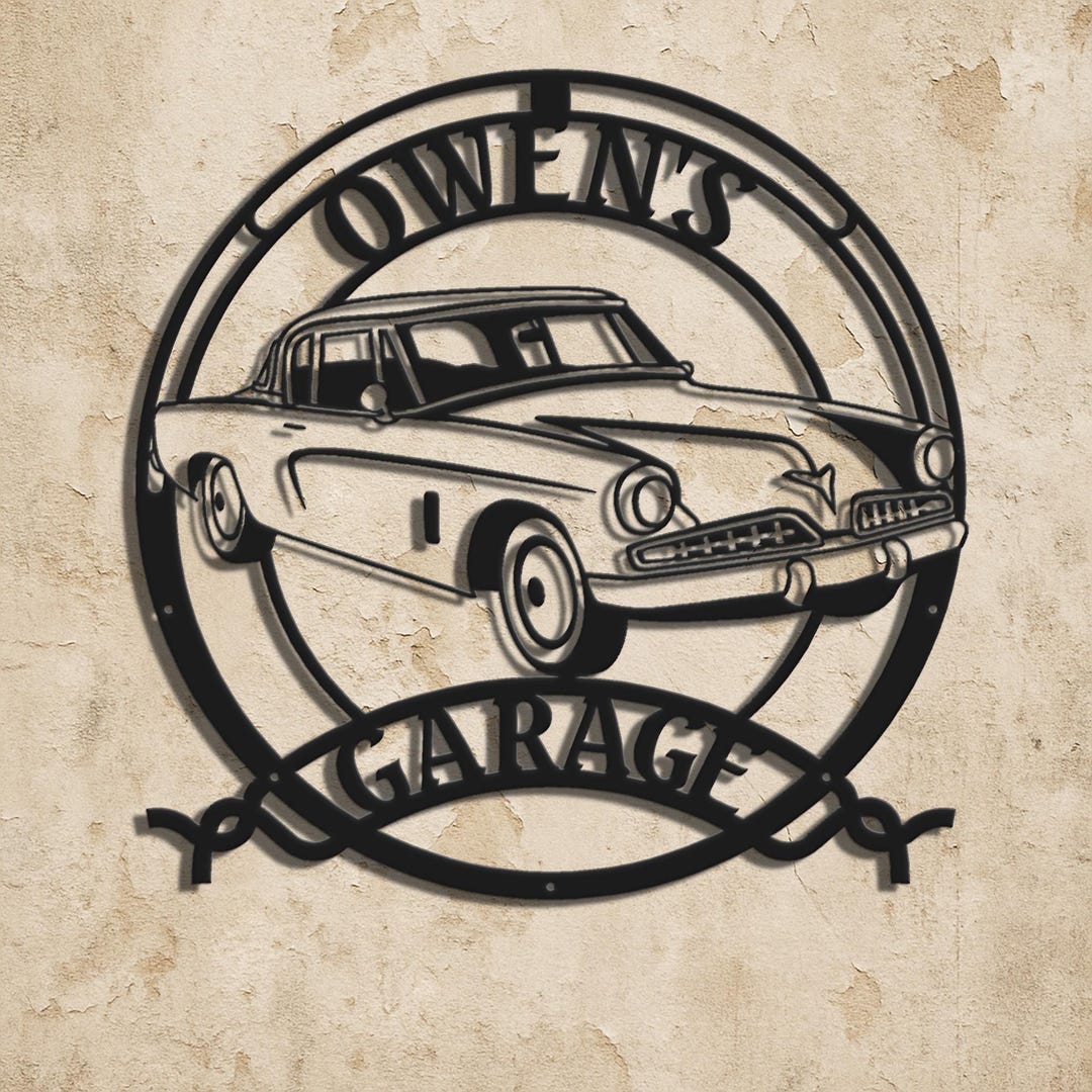Studebaker 1954 Personalized Sign Custom Metal Wall Decor Garage Art ...