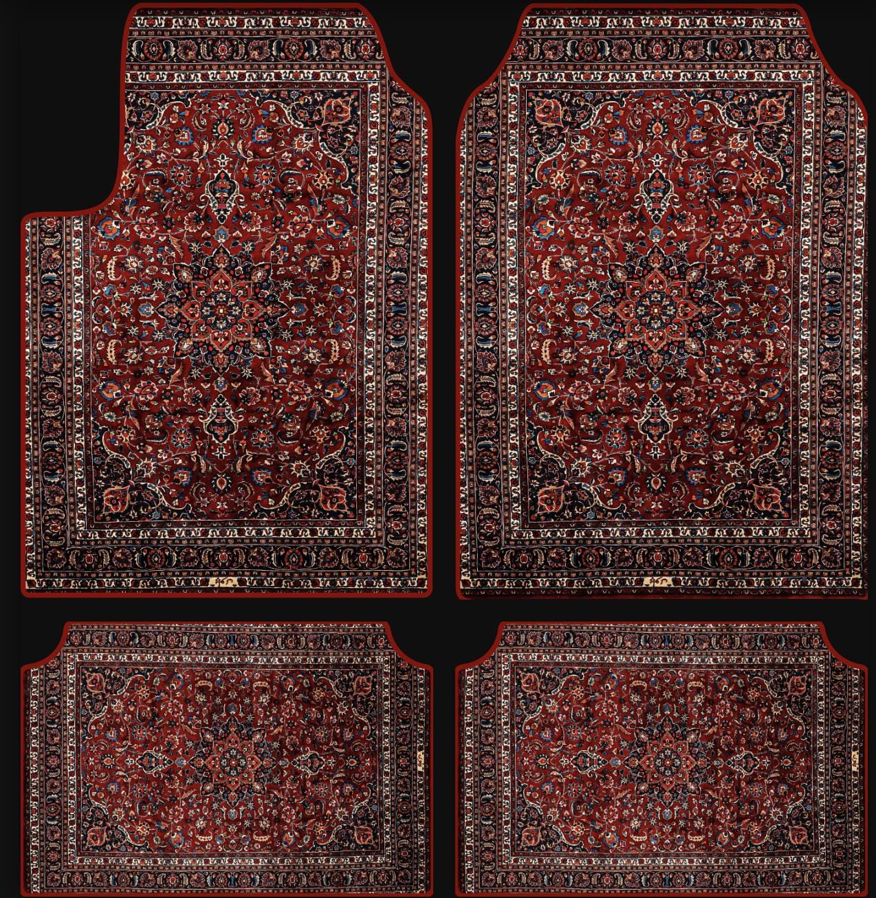 Luxury Persian Style Car Floor Mats | Vintage Oriental Carpet Design ...
