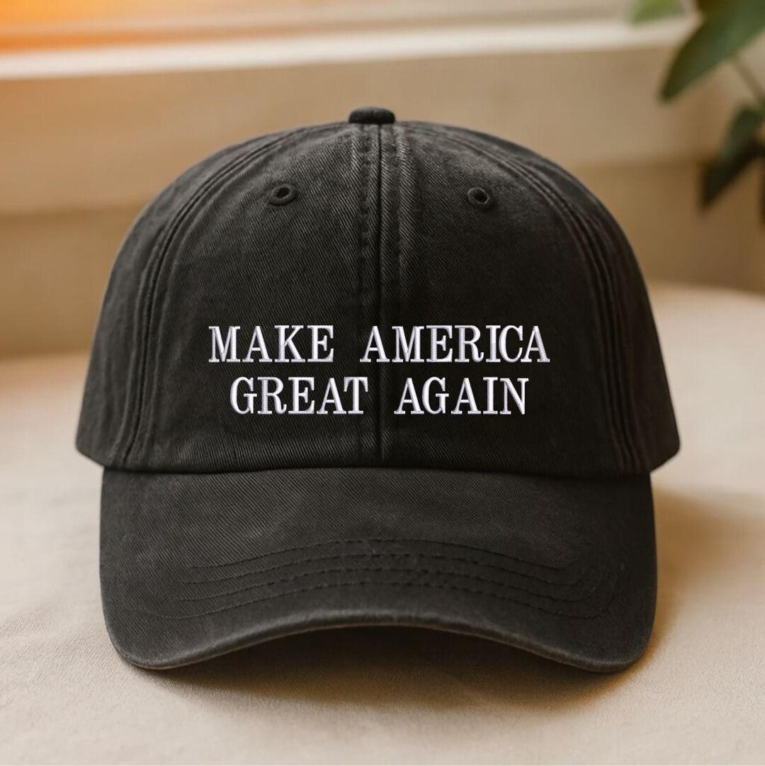 Make America Great Again Hat, Maga Dad Hat Embroidered, Patriotic ...