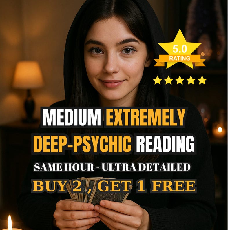 Same Hour Medium Extremely Psychic Reading: Love, Career & Soul Path - Etsy