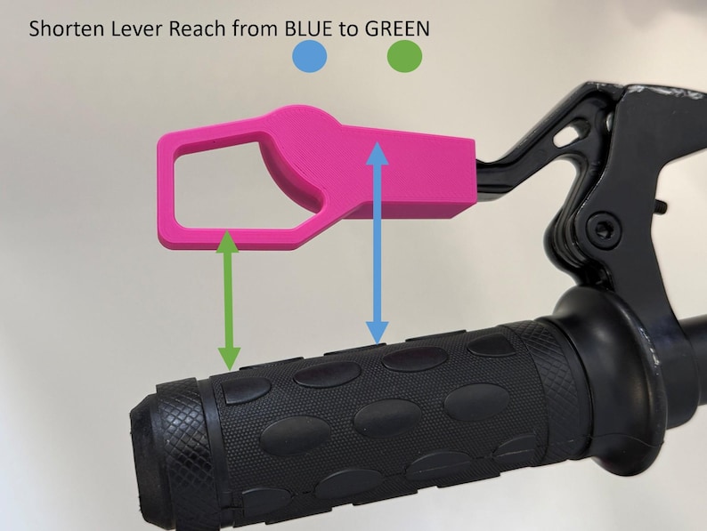 Brake Extender for STACYC | Fits 12e & 16e Bikes | Easy Install Upgrade ...
