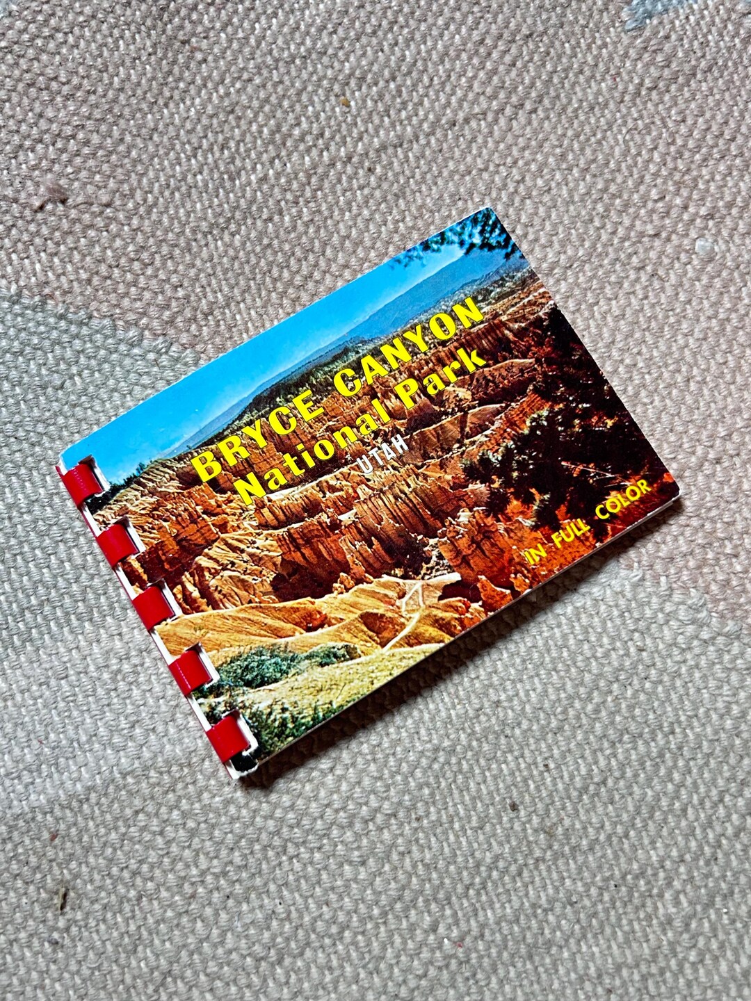 Bryce Canyon National Park Utah 1960s Mini Postcard Album in Full Color ...