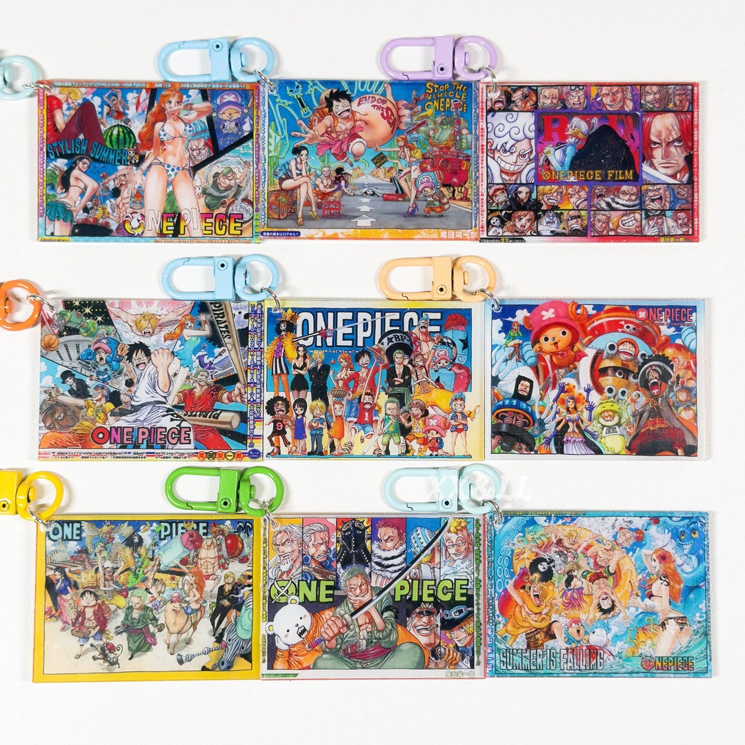 2.4 Inches | OP Pirate Adventure Anime Acrylic Keychain | Straw Hat ...