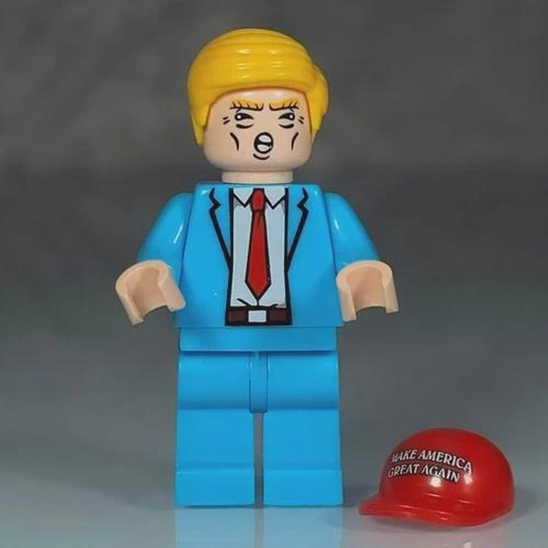 Custom President Minifigure – Inspired by Donald Trump - Etsy