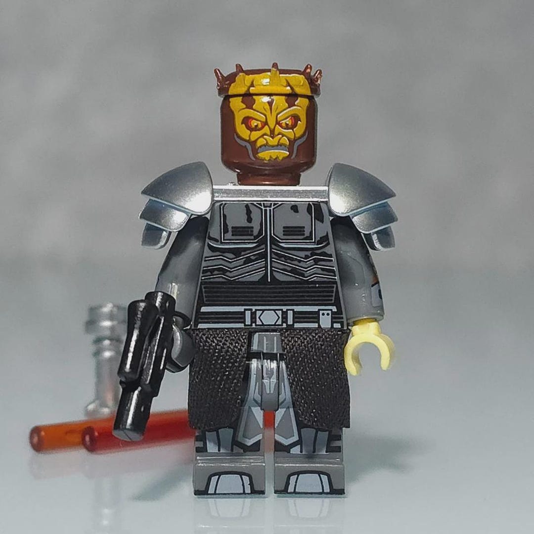 Custom Sith Warrior Minifigure – Inspired by Savage Opress - Etsy