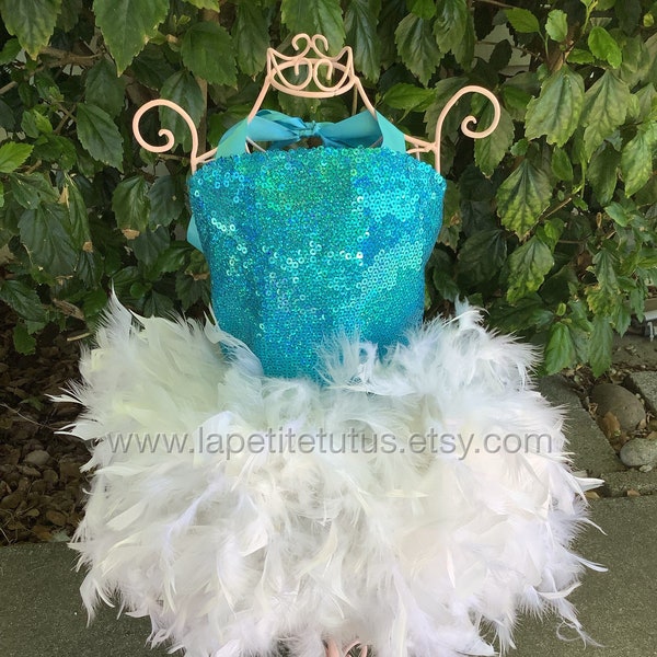Girls Feather Dress - Etsy