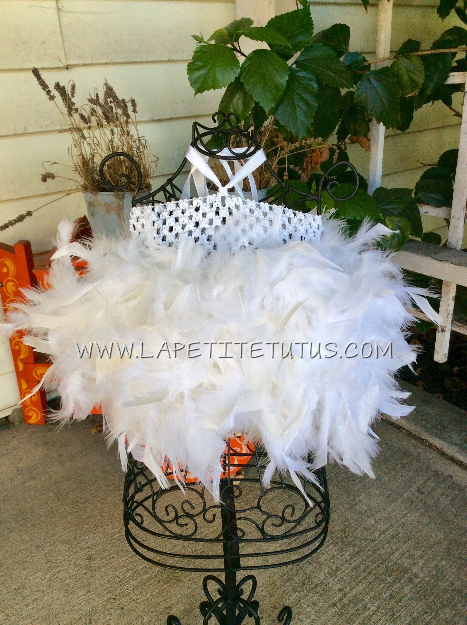 White Feather Chicken Body Halloween Costume Girls Toddler | Etsy