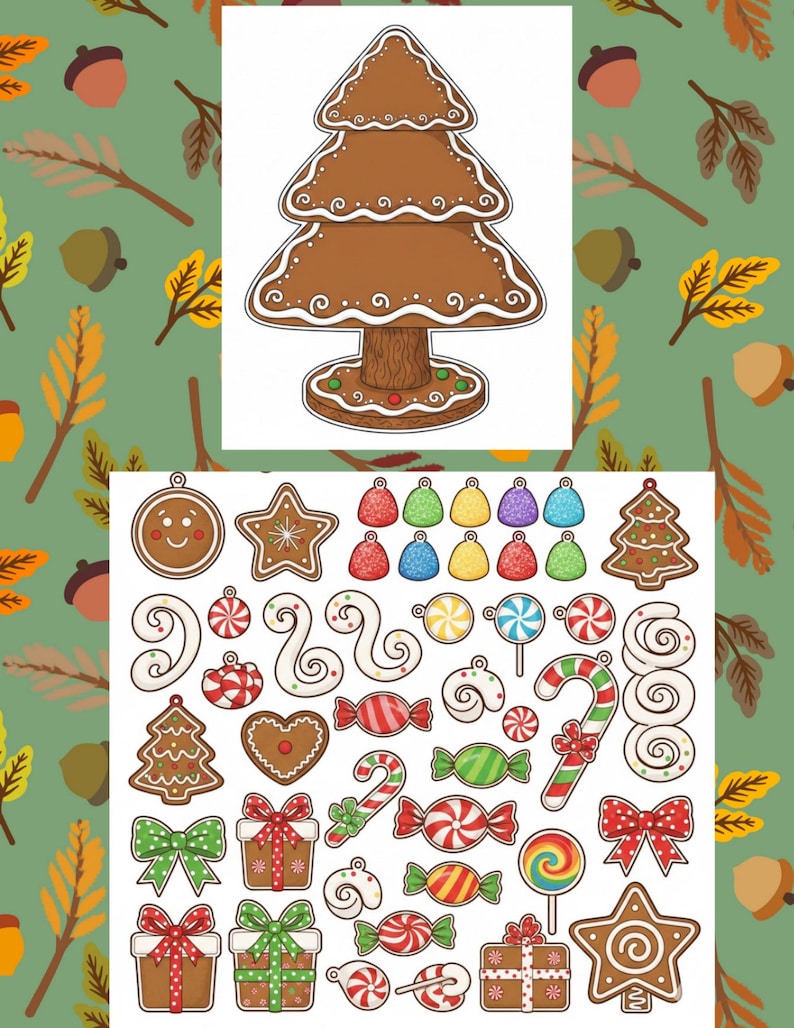 Build a Christmas Tree Printable Bundle | 5 Holiday Craft Activities ...