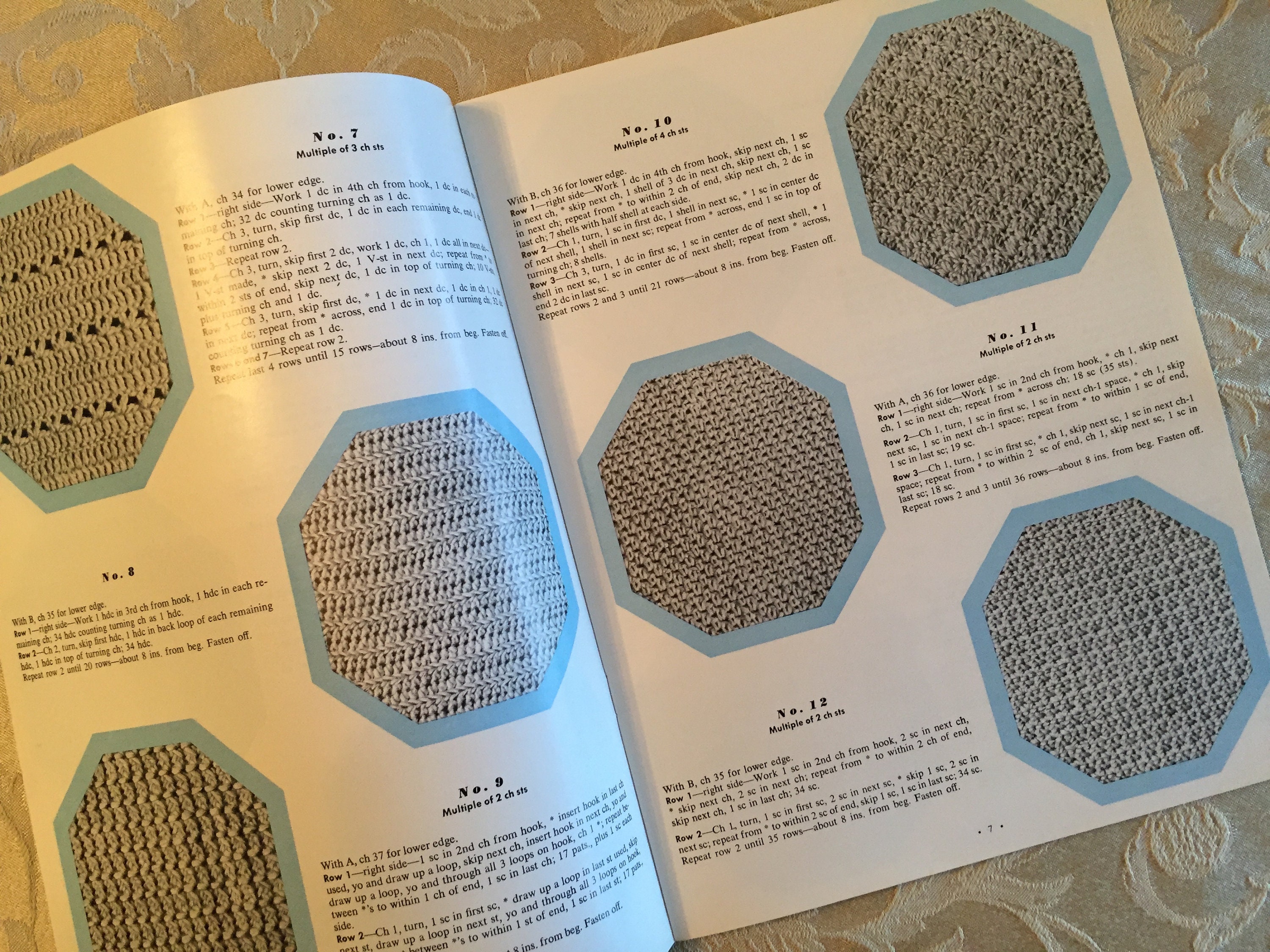 Crochet Primer Booklet 48 Crochet Patterns Learn to Crochet 1970's ...