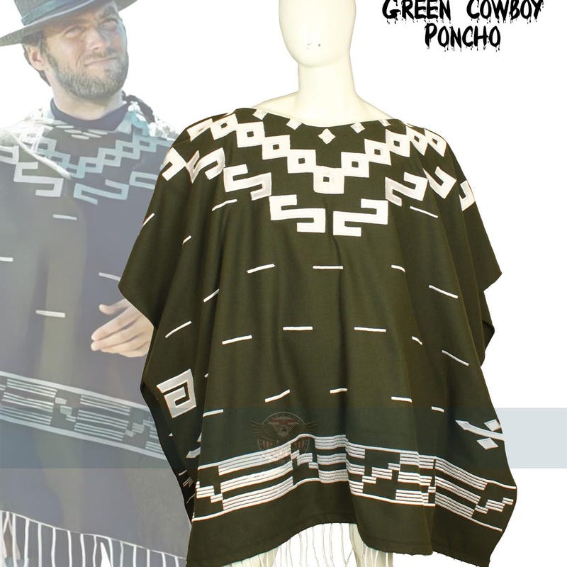 Poncho Wild West - Etsy