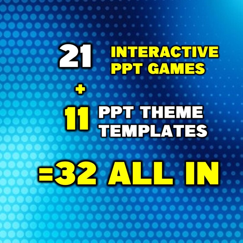 PPT GAMES & Templates - Bundle - Etsy