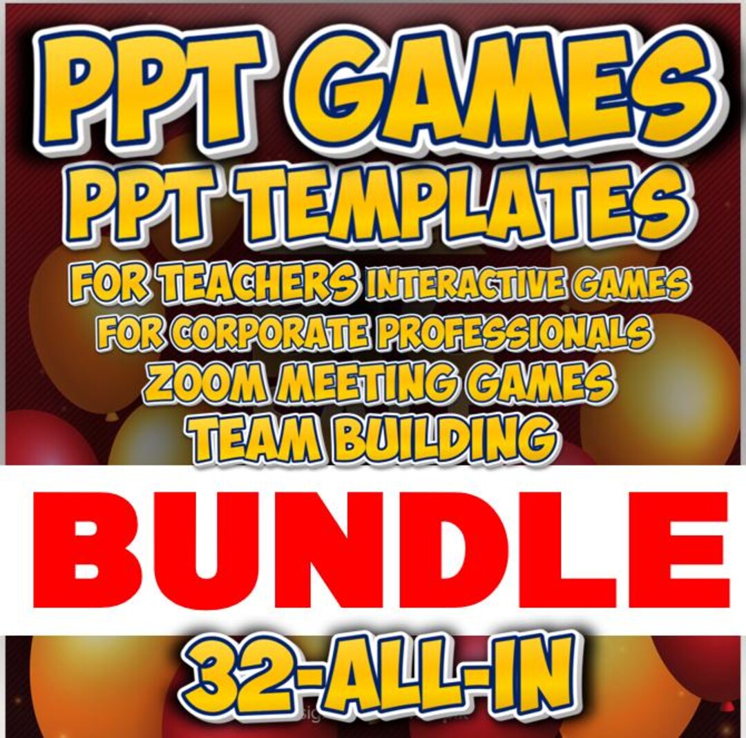 PPT GAMES & Templates - Bundle - Etsy