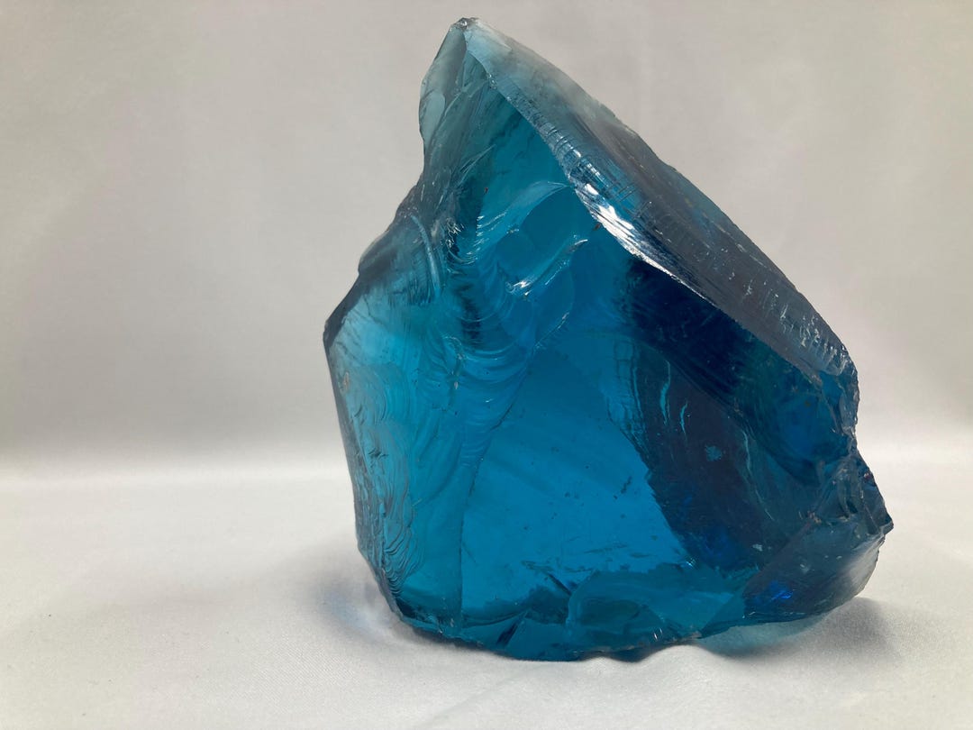 Electric Blue Andara Crystal – High Vibration Monatomic Glass - Etsy