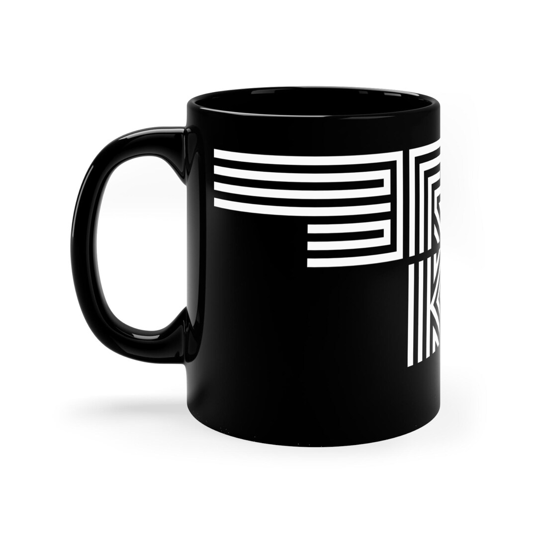 Brooklyn Coffee Mug - Modern Typographic Design - Minimalist Travel ...