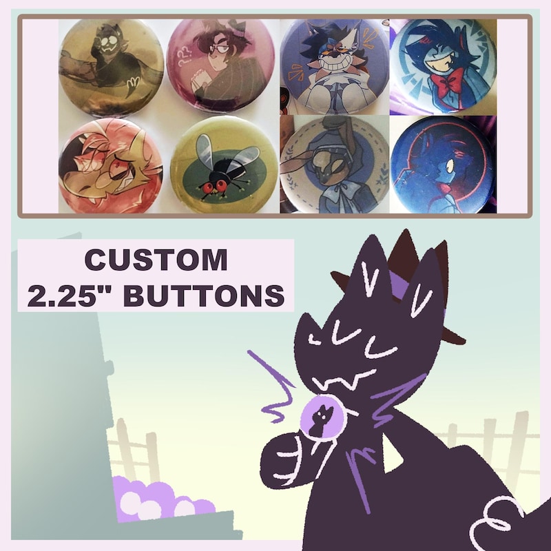 Custom Fandom Pin - Etsy