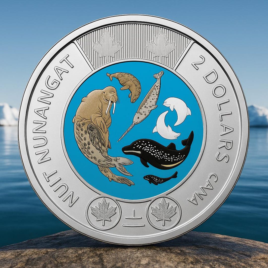 2024 Toonie Canada Colored Coin Celebrating Inuit Nunangat Indigenous ...