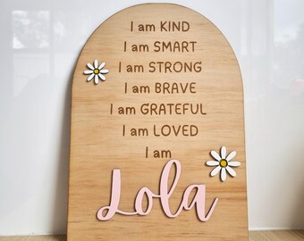 Affirmation Sign - Etsy