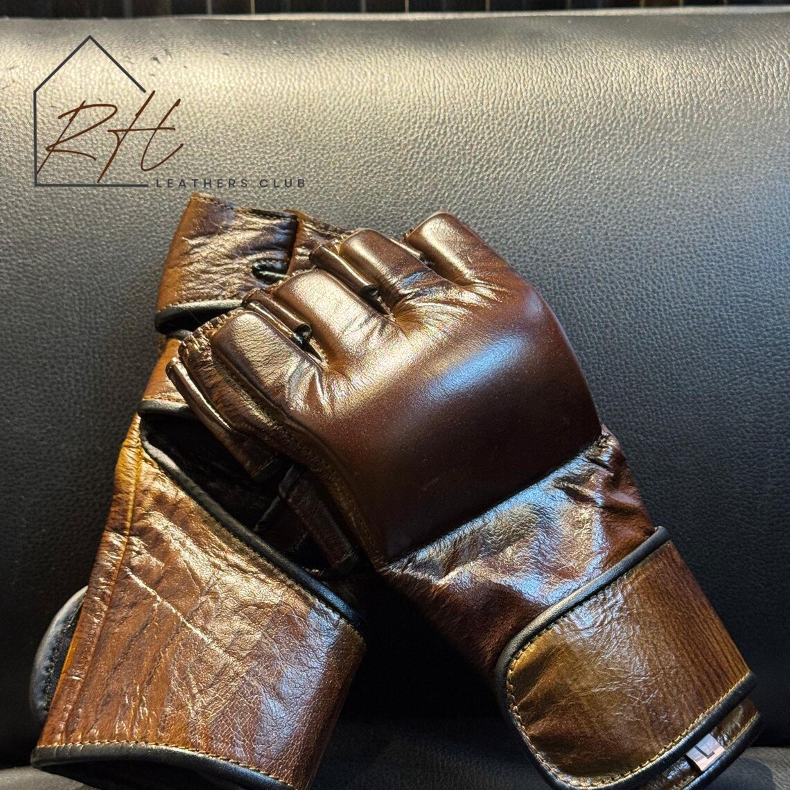 MMA Gloves – Leather Boxing and Sparring Gloves for Training ...