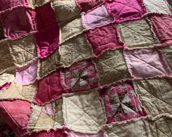 Twin Rag Quilt | Etsy