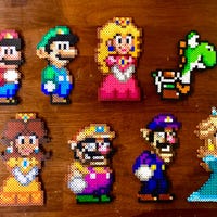 Super Mario Question Block Perler Pixel Art - Etsy